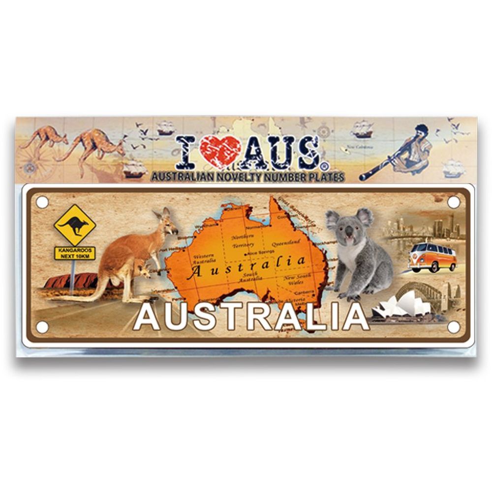 Australian Souvenir Number Plates ️ Buy Souvenir Number Plate Online ...