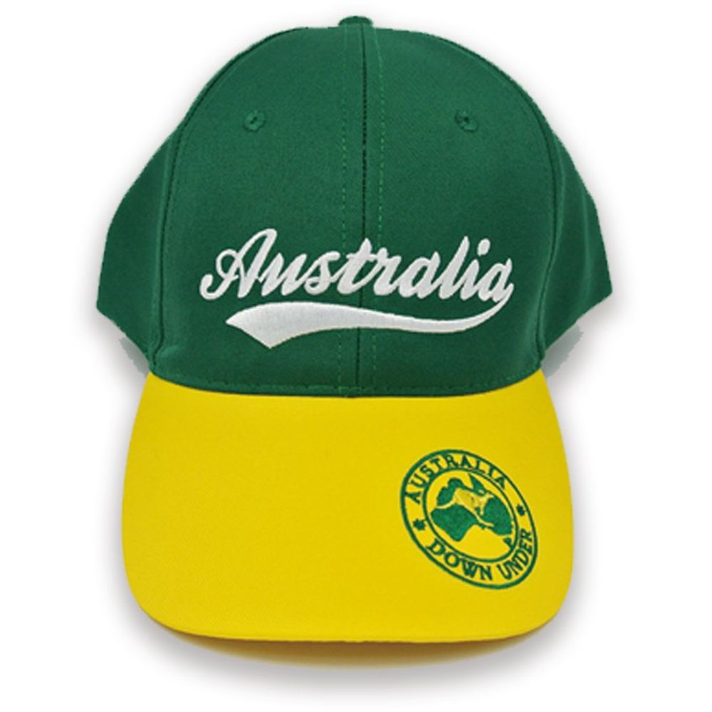 Australia & Round Stamp Cap – Oz Australia Souvenirs