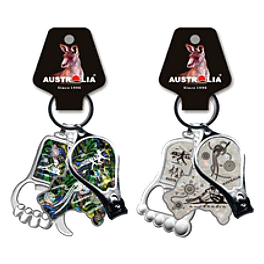 Aboriginal Art Keyring Set – Oz Australia Souvenirs
